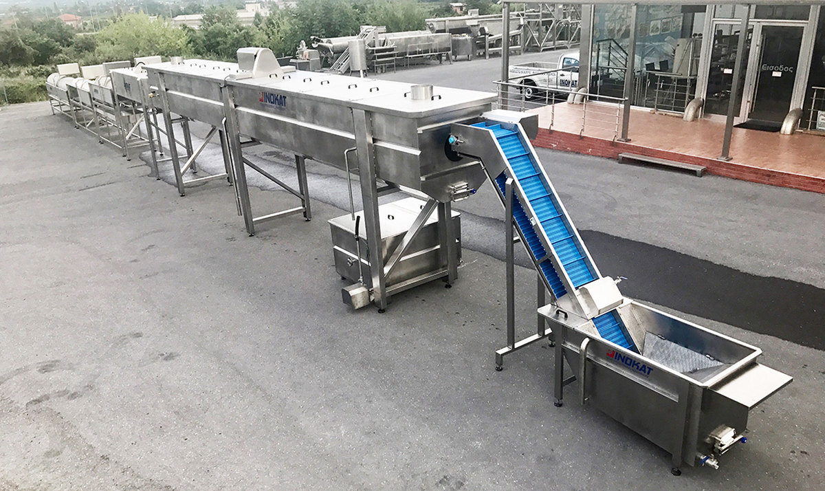 PROCESSING LINE FOR SNAIL SHELLS - SHPL600 MODEL